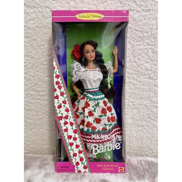 Mattel Toys 995 Mexican Barbie Mexico Dolls Of The World Collection